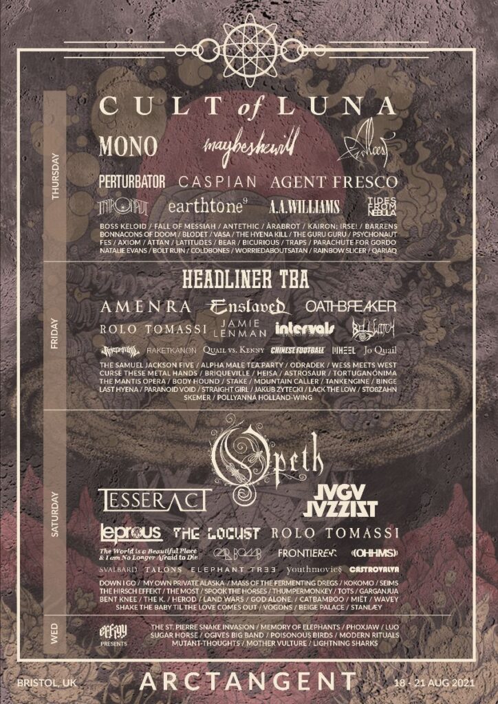 ArcTanGent announce the majority of 2021's lineup - Distorted Sound ...