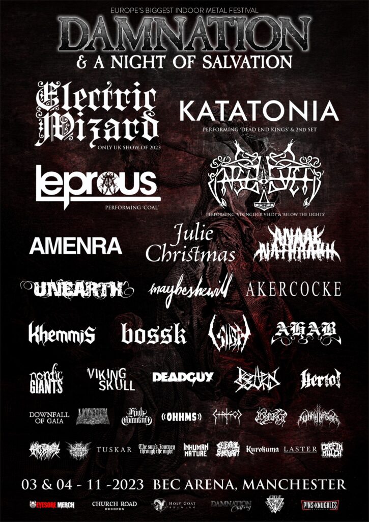 FESTIVAL PREVIEW: Damnation Festival 2023 - Distorted Sound Magazine