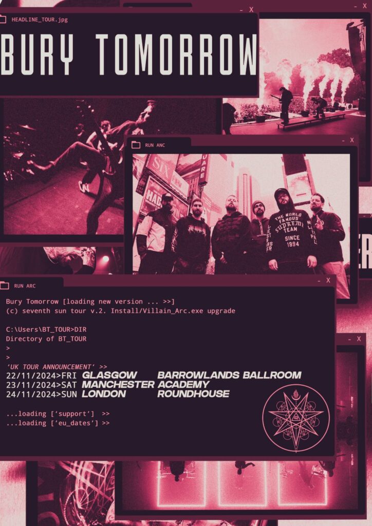 Bury Tomorrow announce UK tour - Distorted Sound Magazine