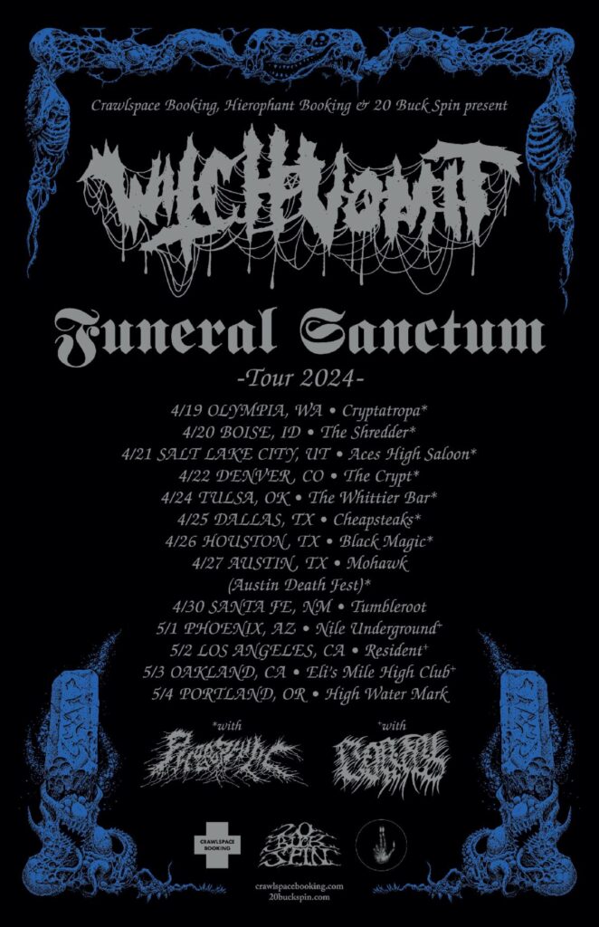 Witch Vomit announce North American tour - Distorted Sound Magazine