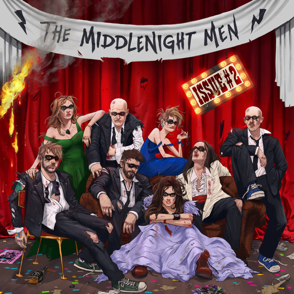 ALBUM REVIEW: Issue #2 - The Middlenight Men - Distorted Sound Magazine