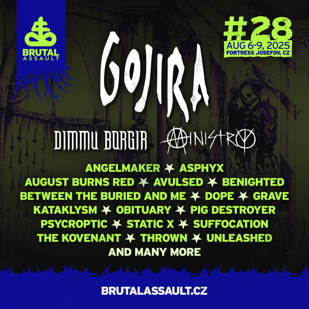 Brutal Assault announce 20 bands for 2025 - Distorted Sound Magazine