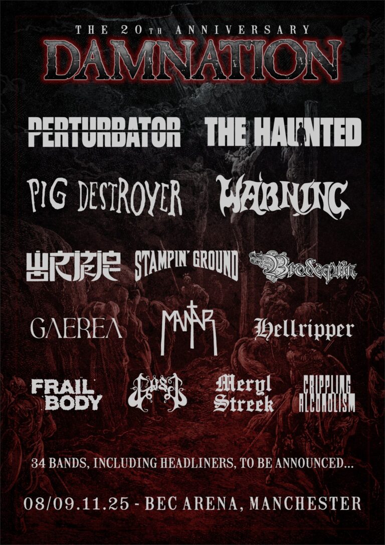 Damnation Festival announce 14 new bands for 2025 - Distorted Sound Magazine
