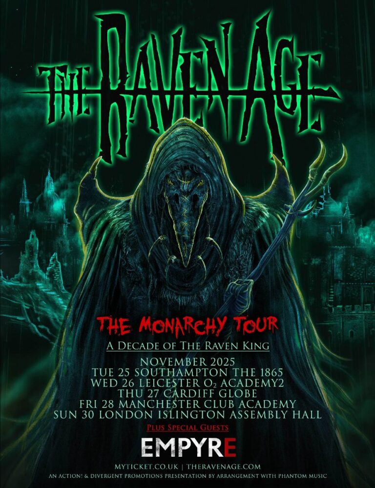 The Raven Age release new song 'Hangman' - Distorted Sound Magazine
