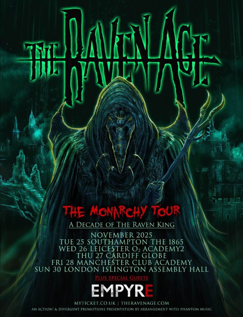 The Raven Age release new song 'Hangman' - Distorted Sound Magazine