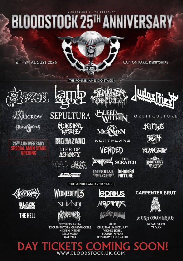 Bloodstock Festival announce 27 new bands - Distorted Sound Magazine