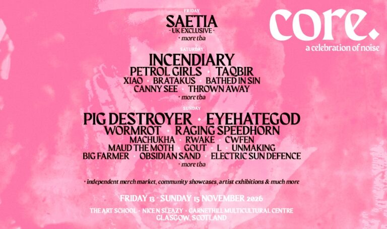 core. announce first wave of bands for 2026 - Distorted Sound Magazine