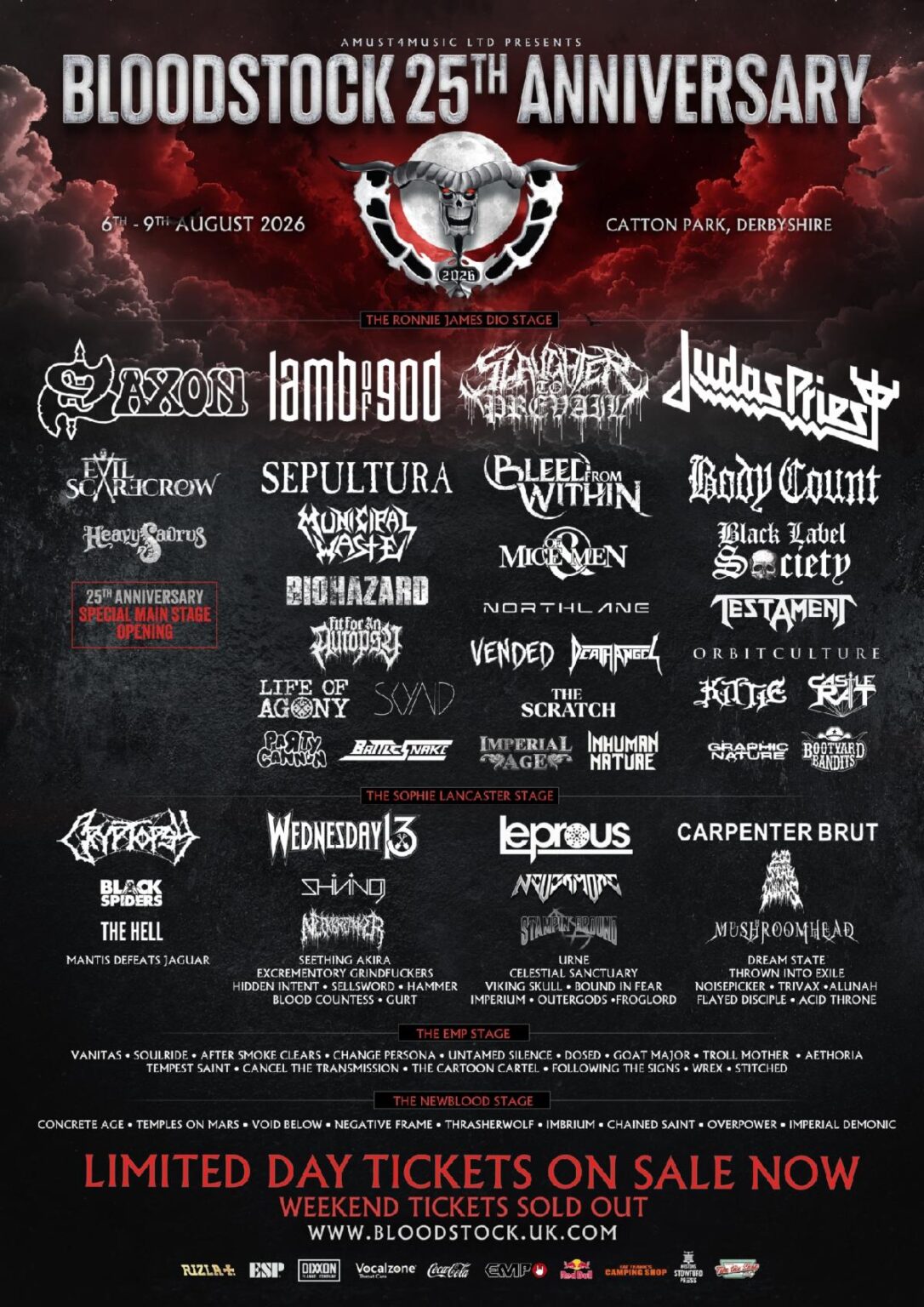 Bloodstock Festival announce new band additions for New Blood and EMP ...