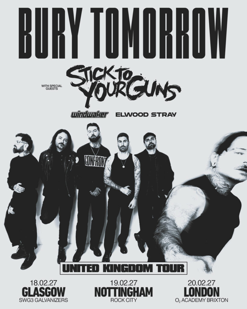 Bury Tomorrow announce UK tour - Distorted Sound Magazine