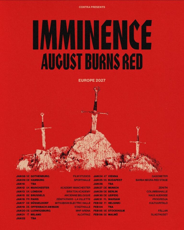 Imminence announce European tour - Distorted Sound Magazine