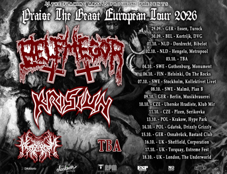 Belphegor announce European tour - Distorted Sound Magazine