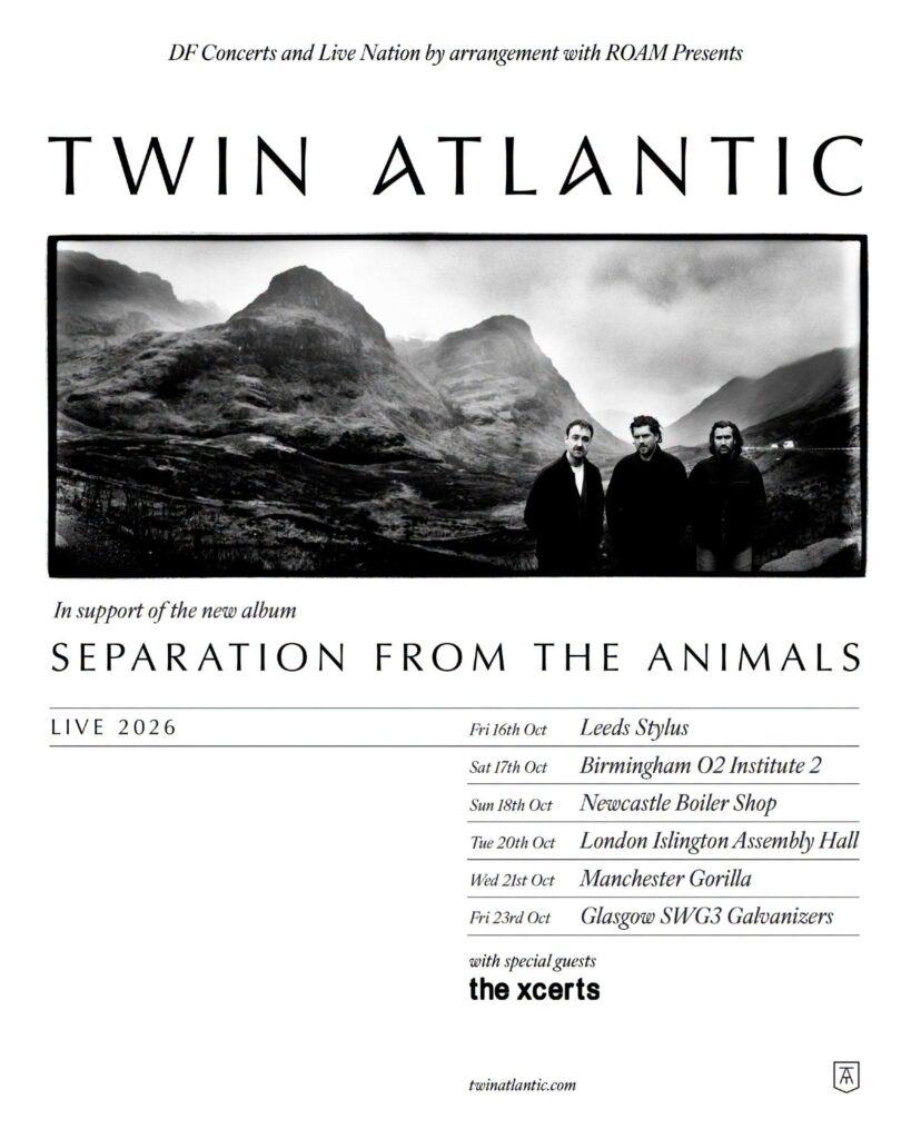 Twin Atlantic announce new album 'Separation From The Animals ...